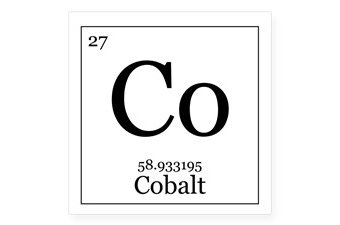 Cobalt Periodic Table Square