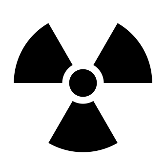 Alpha Radiation Symbol